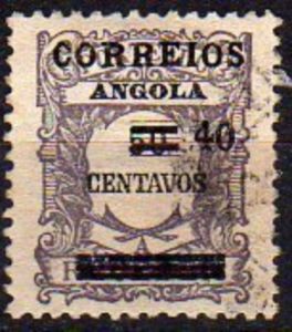 Stamp: Porto stamps overprint (Angola) (Porto stamps overprint) Mi:AO ...