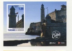 Stamp: Castillo del Morro (Cuba(Tourism La Habana) Mi:CU BL289,Sn:CU ...