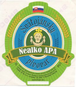 Drink Label: Nealko Apa (Svatojánský pivovar, SlovakiaCol:SK-BEER-007976