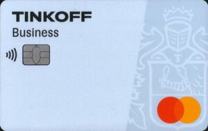Bank Card: TINKOFF Business (Tinkoff Credit Systems, RussiaCol:RU-MC ...