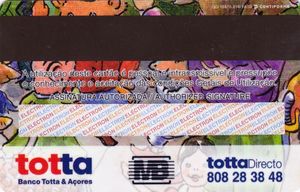 Bank Card: Visa Electron"Totta MB" (Banco Totta & Acores, PortugalCol ...
