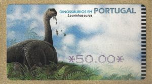 Stamp: Lourinhasaurus (Portugal(Dinosaurs in Portugal) Yt:PT D20,Sg:PT ...