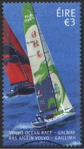 Stamp: Volvo Ocean Race, Galway (Ireland) (Volvo Ocean Race 2009) Mi:IE ...