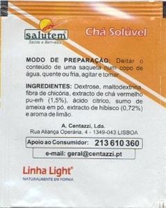 Tea Bag: Peso Certo (Salutem, Portugal(Chá solúvel Linha light) Col:TB ...