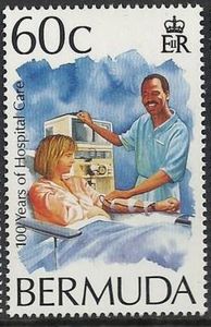 Stamp: Dialysis (Bermuda(Hospital Care, Cent.) Mi:BM 656,Sn:BM 686,Yt ...