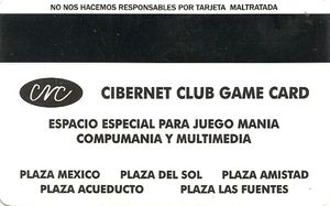 Functional Card: Cibernet Club Game Card (Clubs - Computer and Game ...
