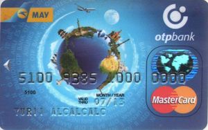 Bank Card: OTP Bank — МАУ (Otp Bank, UkraineCol:UA-MC-0018.01 💳
