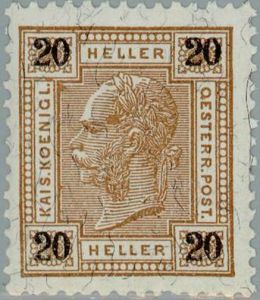 Stamp: Emperor Franz Joseph (Austria(Emperor Franz Joseph 1899) Mi:AT ...