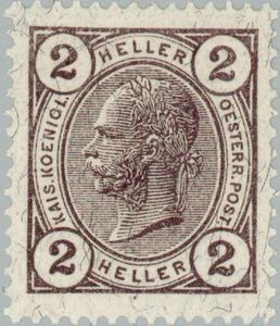 Stamp: Emperor Franz Joseph (Austria(Emperor Franz Joseph 1905) Mi:AT ...