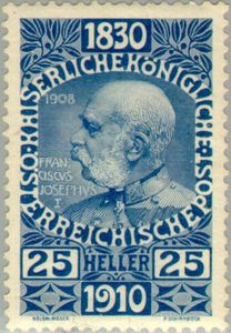 Stamp: Emperor Franz Joseph (1830-1916) (Austria(80th Birthday of ...