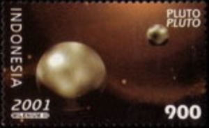 Stamp: The Solar System- Pluto (Indonesia(The Solar System) Mi:ID 2054 ...