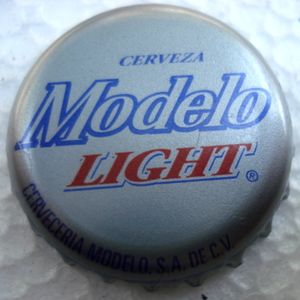 Bottle Cap: Modelo Light (Grupo Modelo, MexicoCol:BE-MX-00098