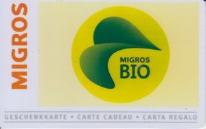 Geschenkkarte: Migros Bio Label (Migros, Schweiz(Migros) Col:CH-MIG-0173b