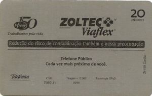 Cartões Telefônicos: Zoltec Viaflex - 798 - N 2.11 (Telefónica SP, São ...