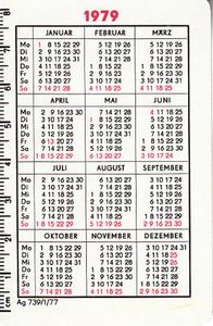 Pocket Calendar: Kulturhaus der Deutschen Reichsbahn (Germany ...