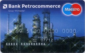 Bank Card: Oil refinery (Petrocommerce Bank, RussiaCol:RU-MS-0061.01
