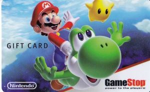 Gift Card: Super Mario (GameStop, Sweden(GameStop) Col:SE-GameS-005c