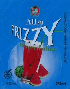 Drink Label: Alba Frizzy Watermelon (Callicounis N.G. S. A., GreeceCol ...