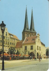 Pocket Calendar: Nickolaykirche Berlin (Germany, Democratic Republic ...