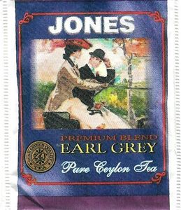 Tea Bag: Premium Blend Earl Grey Pure Ceylon Tea (Jones, Sri LankaCol ...