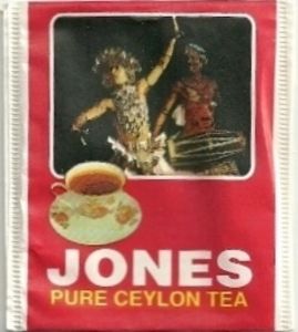 Tea Bag: Pure Ceylon Tea (Jones, Sri LankaCol:TB-LK-1548 🍵