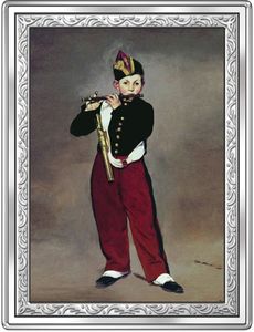 Moeda: 10 Francs (The Fifer - Edouard Monet) (República Democrática do ...