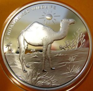 Coin: 10 Francs (Camel) (Congo, Democratic Republic (Kinshasa)(2007 ...