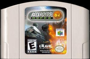 Video Game: Asteroids Hyper 64 (Nintendo 64, United States of ...