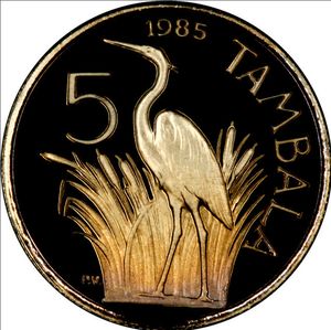 Coin: 5 Tambala (w/accent mark) (Malawi) (1971~Today - Numismatic ...