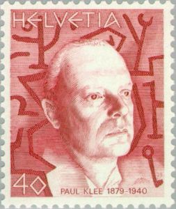 Stamp: Paul Klee (1879-1940) (Switzerland(Famous people) Mi:CH 1147,Sn ...