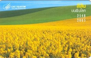 ปฏิทินพก: Cat Telecom (ไทย(Advertising) Col:TH-2005-Tele-002 📅