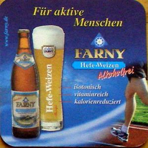 Beer Coaster: Farny (Edelweissbrauerei Farny, Germany, Federal ...