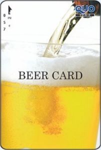 Tarjeta Regalo: Beer Card (QUO Cards, Japón) (Drinks) Col:JP-QUO-Drink ...