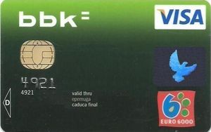 Bank Card: Bbk = (BBK - Caja Bilbao Bizkaia, SpainCol:ES-VI-0245.01
