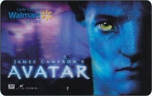 Gift Card: Avatar (Walmart, Canada(Cartoons/Movies) Col:CA-WAL-VL11514