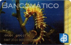 Bank Card: "Bancomatico" cash card (Banco del Pacifico, EcuadorCol:EC ...
