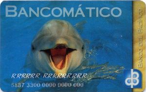 Bank Card: "Bancomatico" cash card (Banco del Pacifico, Ecuador) Col:EC ...