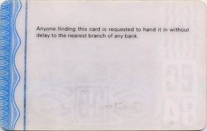 Bančna kartica: Eurocheque Card (Ljubljanska Banka, Jugoslavija) Col:YU ...