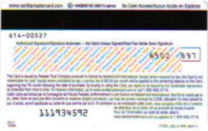 Gift Card: Electronic Use Only (MasterCard, Canada) (Vanilla) Col:CA-MC ...