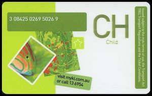 Transport Ticket: Child Card (TTA - Transport Ticketing Authority ...