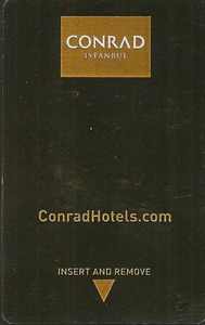 Hotel Card: Conrad Istanbul (Conrad Hotels & Resorts, Türkiye (Turkey ...
