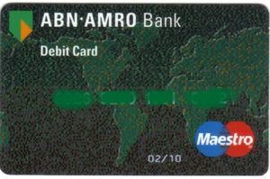 Bank Card: ABN-AMRO Bank - Debit Card (ABN-AMRO Bank, Venezuela) Col:VE ...