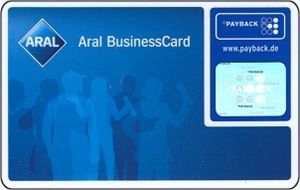 Functional Card: Aral Business Card (Payback, Germany, Federal Republic ...