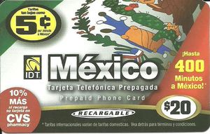 Phonecard: Hasta 400 Minutos (IDT - International Discount ...