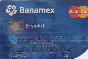 Bank Card: B-Smart (Banamex, MexicoCol:MX-MC-0029.01