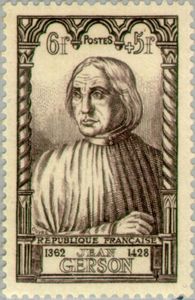 Stamp: Jean Gerson (1363-1429) (France(Famous people (1946)) Yt:FR 769 ...