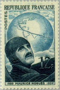 Stamp: Maurice Noguès (1889-1934) (France(Famous people) Yt:FR 907,Mi ...