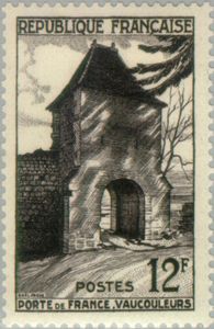 Stamp: Porte de France, Vaucouleurs (France(Tourism) Yt:FR 921,Mi:FR ...