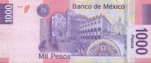 Banknote: 1,000 Pesos (Mexico(2004-2022 Issue) Wor:P-127b