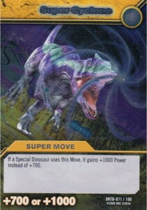Game Card: Super Cyclone (Dinosaur King TCG(Series 2: Colossal Team ...